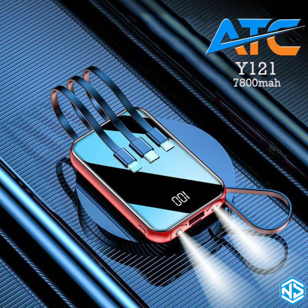 ATC Y121 7800mah Power Bank | Pocket Size Power Bank - NSG.com.pk ...